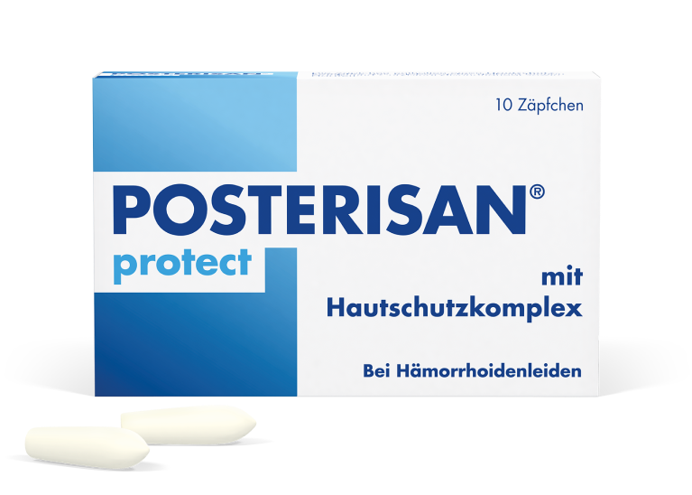 Posterisan protect Hämorrhoidenzäpfchen: Anwendung und Nebenwirkungen