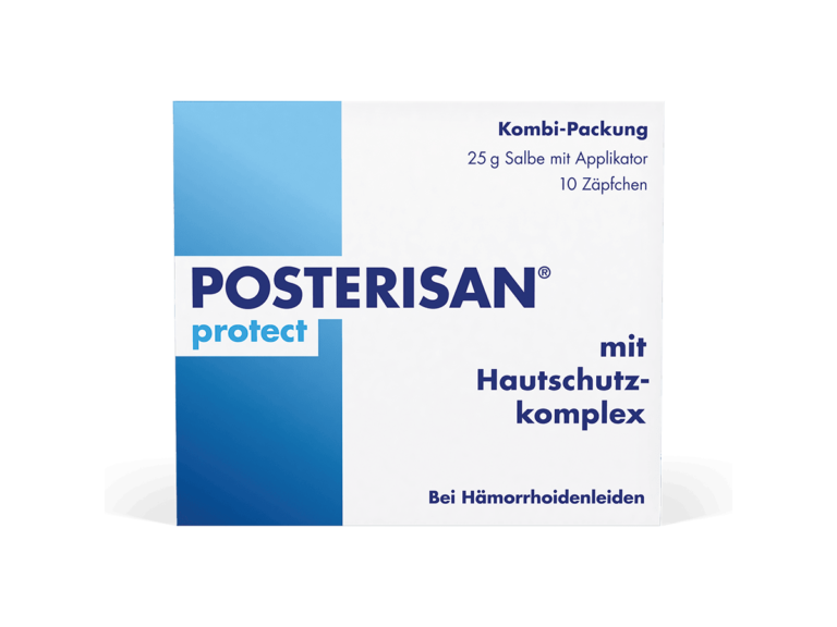 Posterisan protect Hämorrhoidenzäpfchen: Anwendung und Nebenwirkungen
